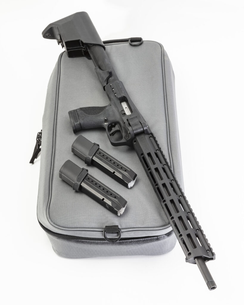 Smith & Wesson’s New 9mm Pistol Carbine: M&P Folding Pistol Carbine ...